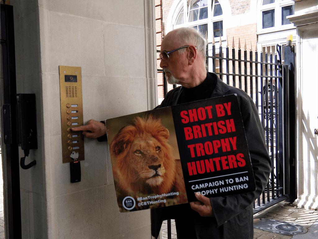 Political Party HQ Visits : Ban Trophy Hunting