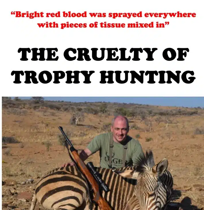 British trophy hunters inflict appalling cruelty on the animals they ...